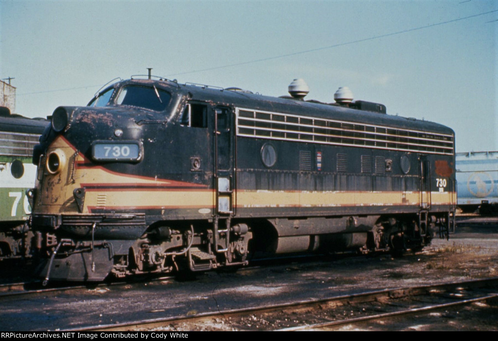 Burlington Northern F7A 730